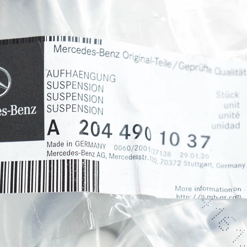 MB C W204 REAR LEFT EXHAUST PIPE BRACKET SUSPENSION A2044901037 NO DUTY ...