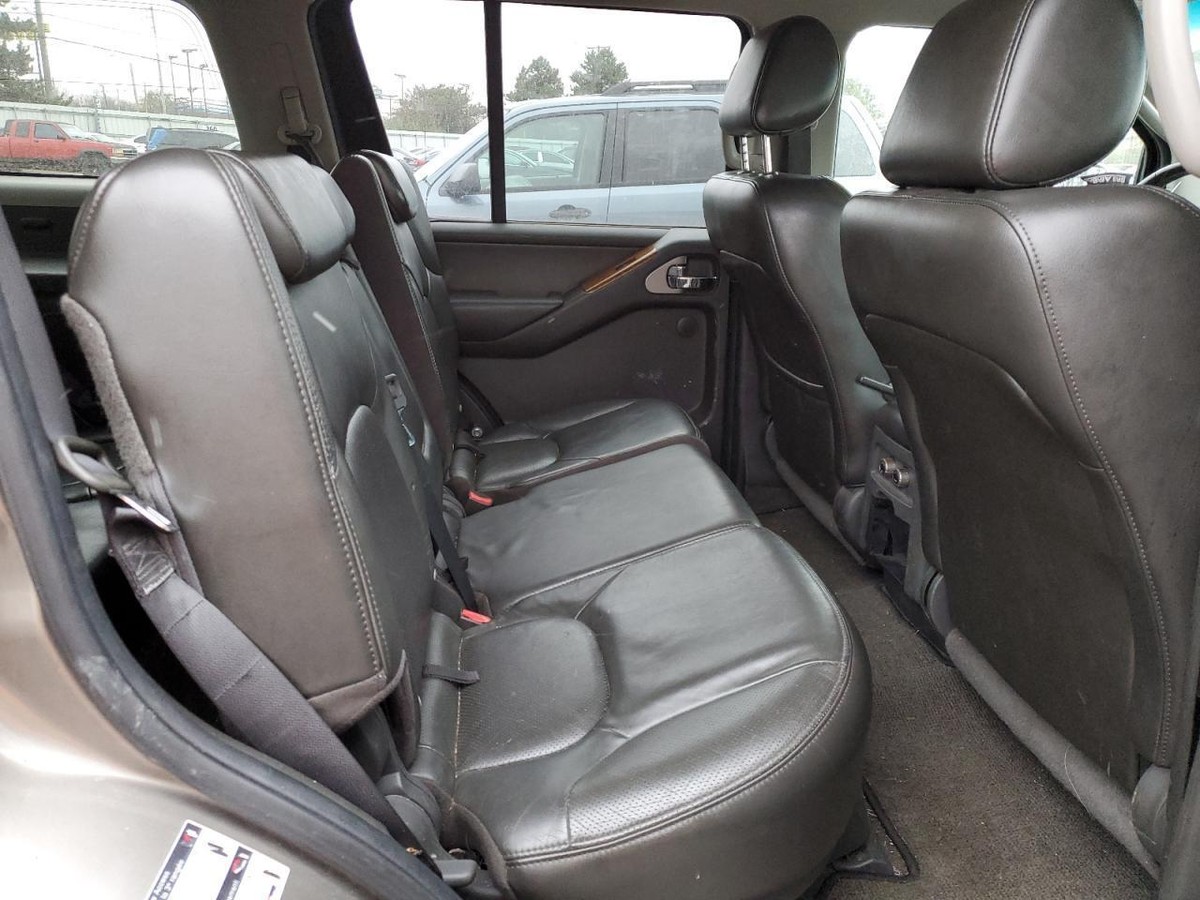 2006 Nissan Pathfinder Interior