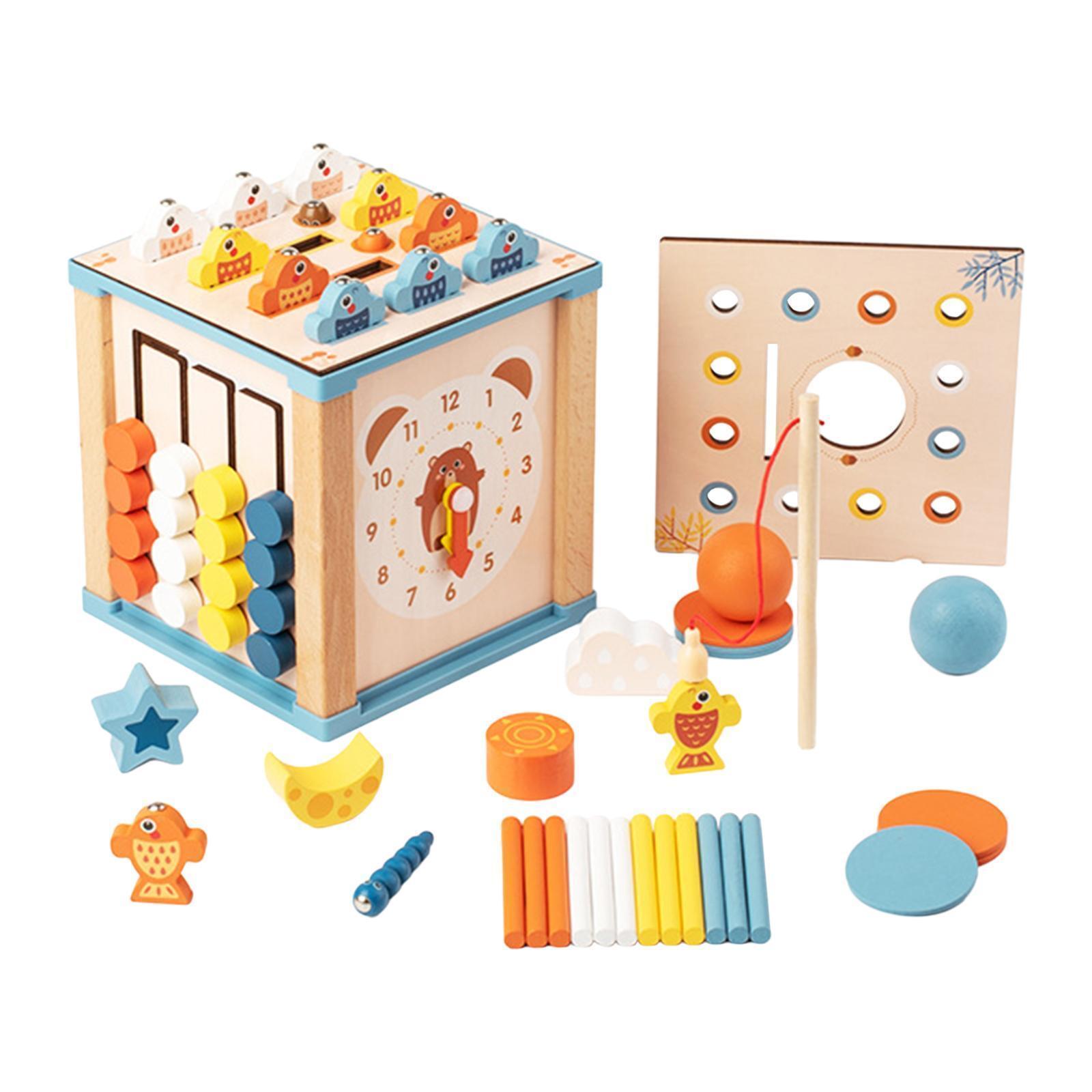 Montessori Toy Interactive Birthday Gift Baby Shape Sorter Learning ...