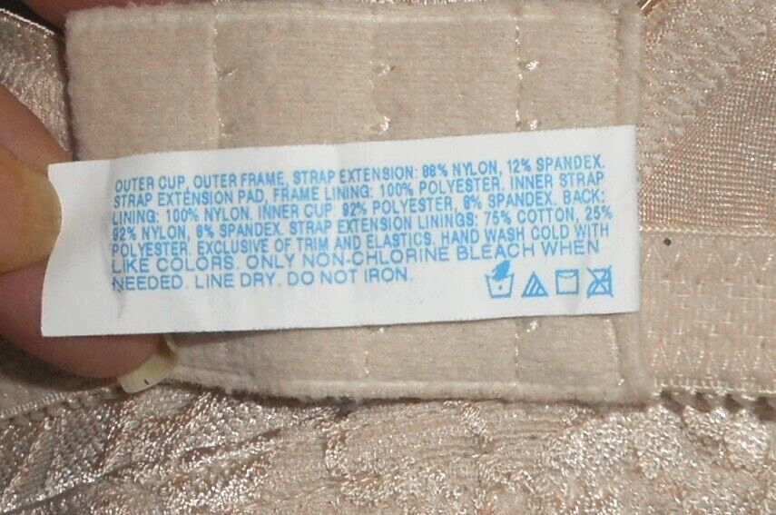 New Bra Playtex 18-Hour Smooth-'N-Stylish Seamless Wirefree Beige 4716 ...