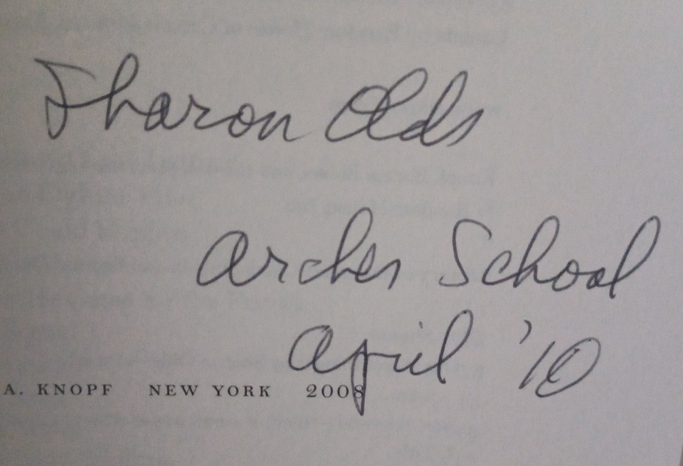 Signed! Sharon Olds One Secret Thing Poems Poetry 2008 1st Edition ...