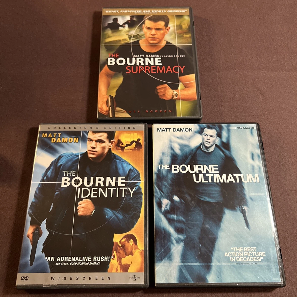 The Bourne Supremacy Dvd
