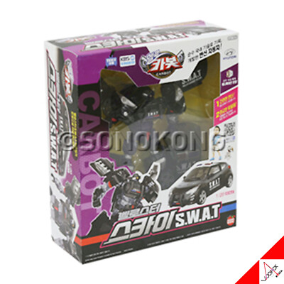 Hello Carbot Veloster SKY SWAT 1/20 Scale Transformer Police Car Robot ...