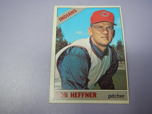 1966 Topps Baseball Bob Heffner Cleveland Indians #432 | eBay