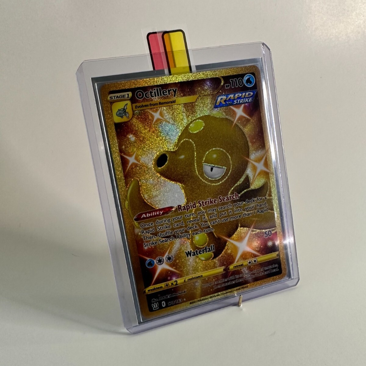 Pokemon TCG: Octillery - 178/163 - Gold - Secret Rare | eBay