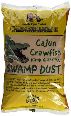 Cajun Swamp Dust 32Oz Seafood Boil Seasoning For Crawfish Shrimp Crabs ...