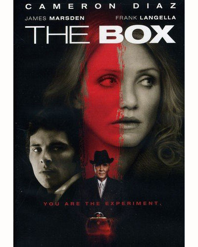 NEW The Box DVD THEBOX MOVIE Cameron Diaz James Marsden Frank Langella ...