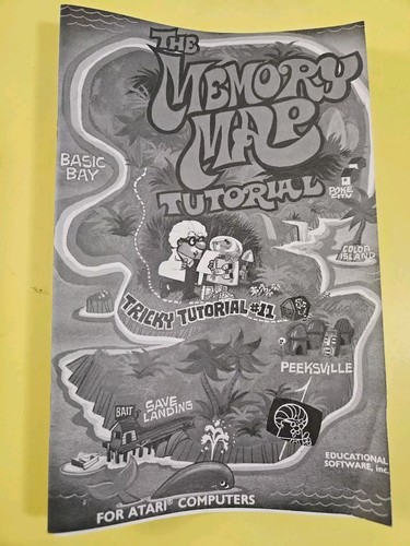 Educational Software's MEMORY MAP TUTORIAL #11 by Bob Lewis for Atari ...