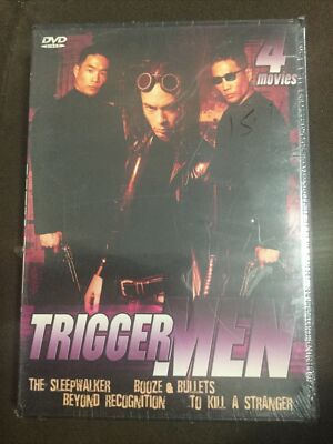 Trigger Men 4 Rare Movies Sleepwalker Booze Bullets Beyond Recognition ...