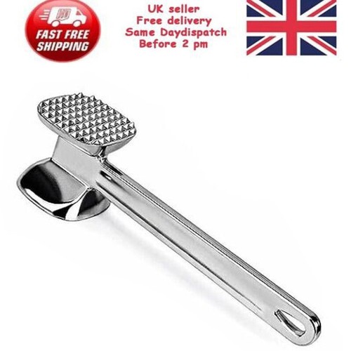 Aluminium Meat Mallet Tenderizer Steak, Beef, Chicken Hammer Kitchen ...