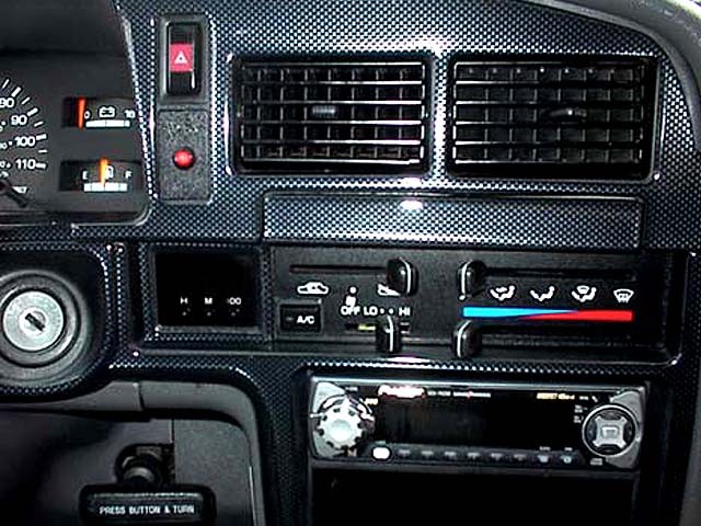 TOYOTA 4RUNNER 4 RUNNER W/O GPS INTERIOR WOOD DASH TRIM KIT 2010 2011 ...