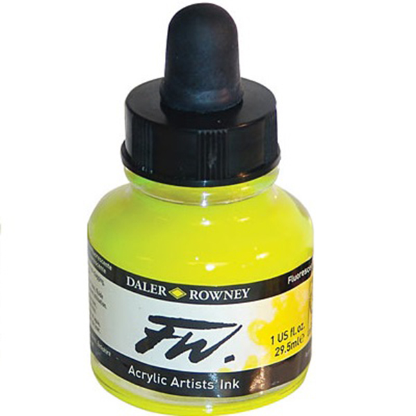 Daler Rowney FW Artists Acrylic Ink 29.5 ml - 45 Colours Available | eBay