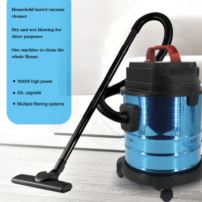 1500W Vacuum Cleaner Wet and Dry Bagless 20L Cylinder Powerful Compact ...
