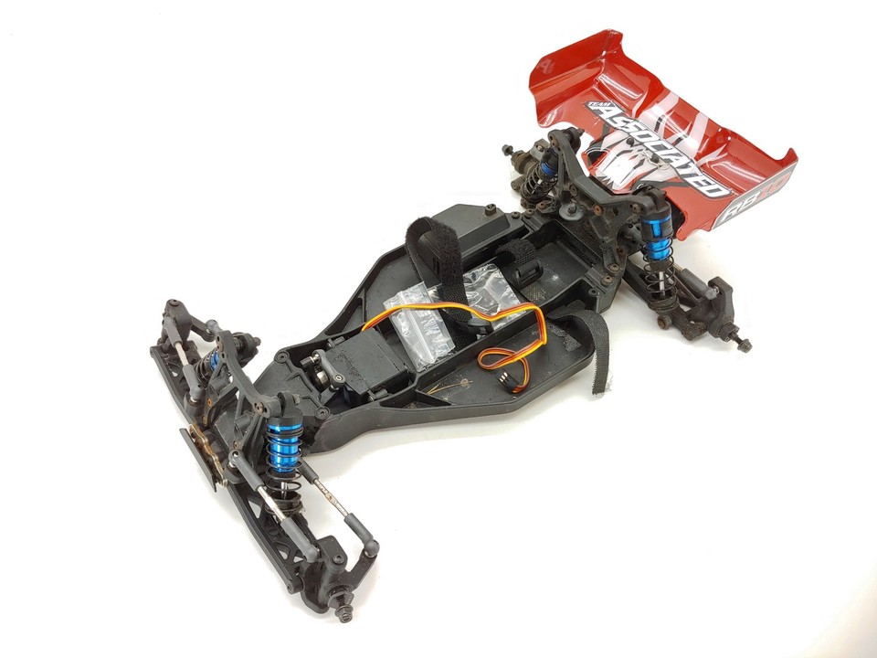 Team Associated RB10 1/10 2WD Buggy Roller Slider Chassis w/ Servo ...