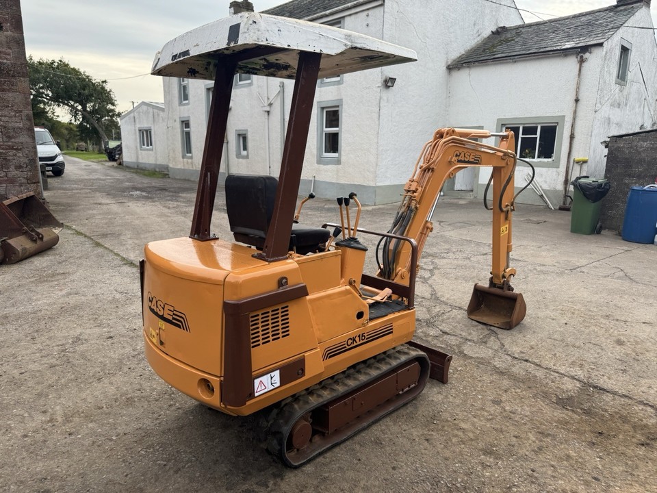 Case Ck15 Mini Digger Mini Excavator Tracked Digger | eBay UK