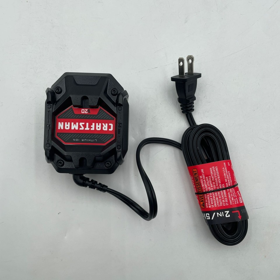 Craftsman V20 OEM 20 Volt Lithium Ion Battery Charger CMCB101 | eBay