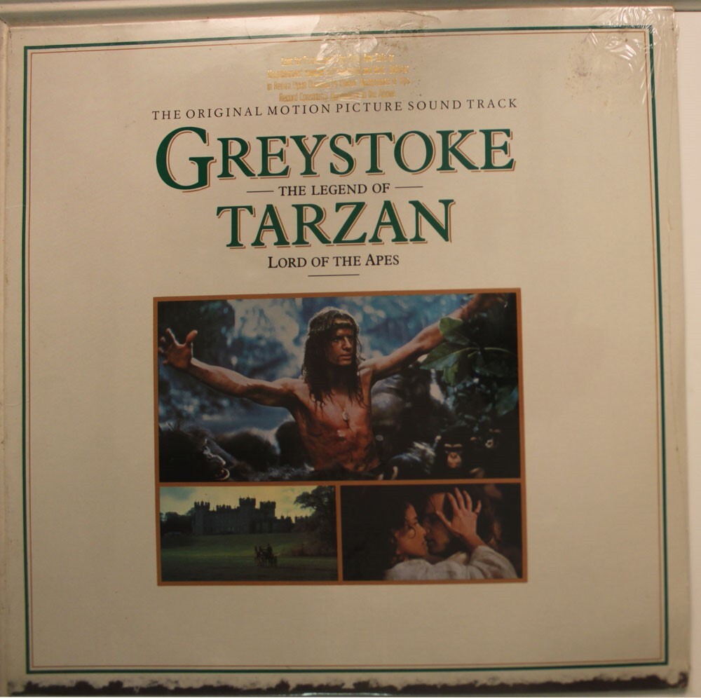 John Scott Lp Greystoke Legend Of Tarzan Lord Of Apes Soundtrack ...