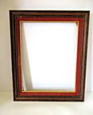 Red Wooden Frame