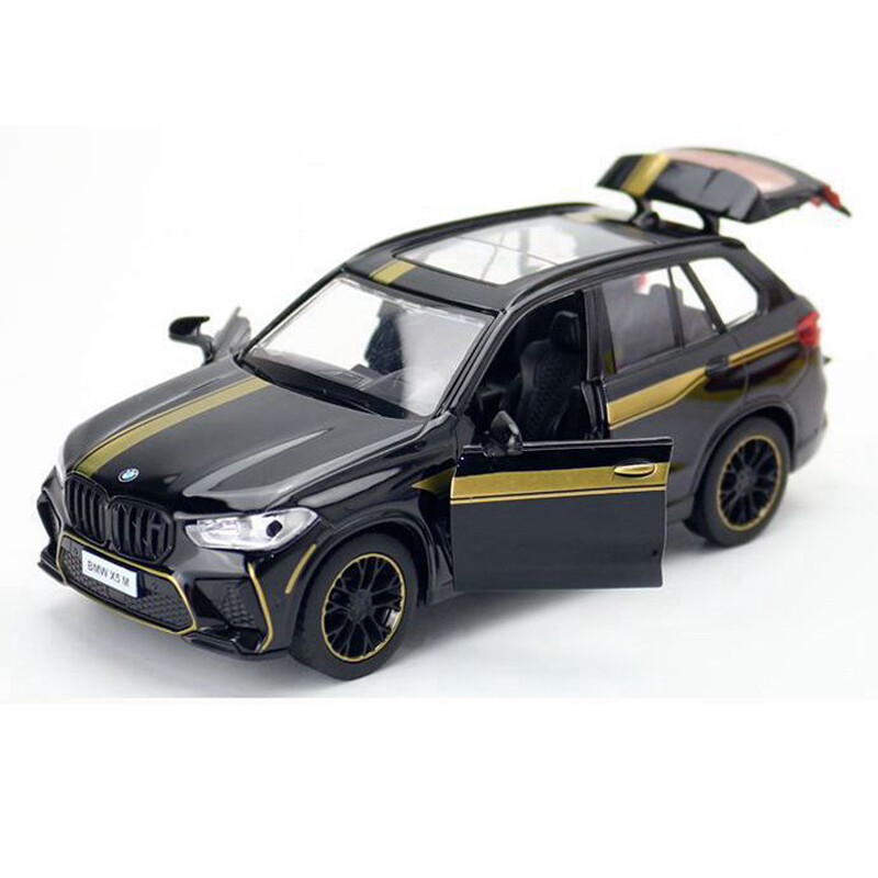 1:32 BMW X5 M Model Car Diecast Toy Cars Doors Open Pull Back Light ...