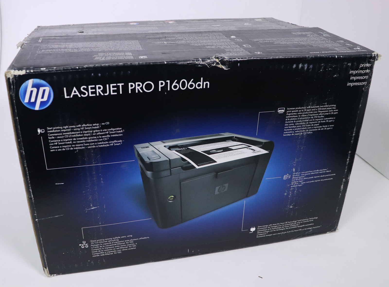 HP LaserJet Pro P1606dn Workgroup Laser Printer for sale online | eBay