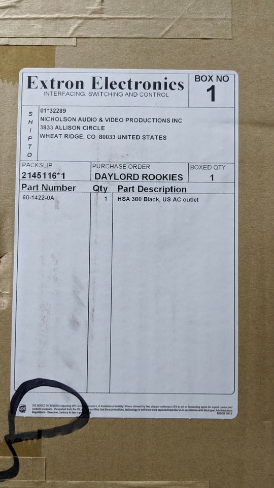 Extron HSA 300 Hideaway Surface Access Enclosure with AV Connectivity, AC Power, | eBay