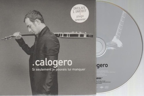 Calogero Si Seulement Je Pouvais Lui Manquer Cd Single Inclus Inédit | eBay