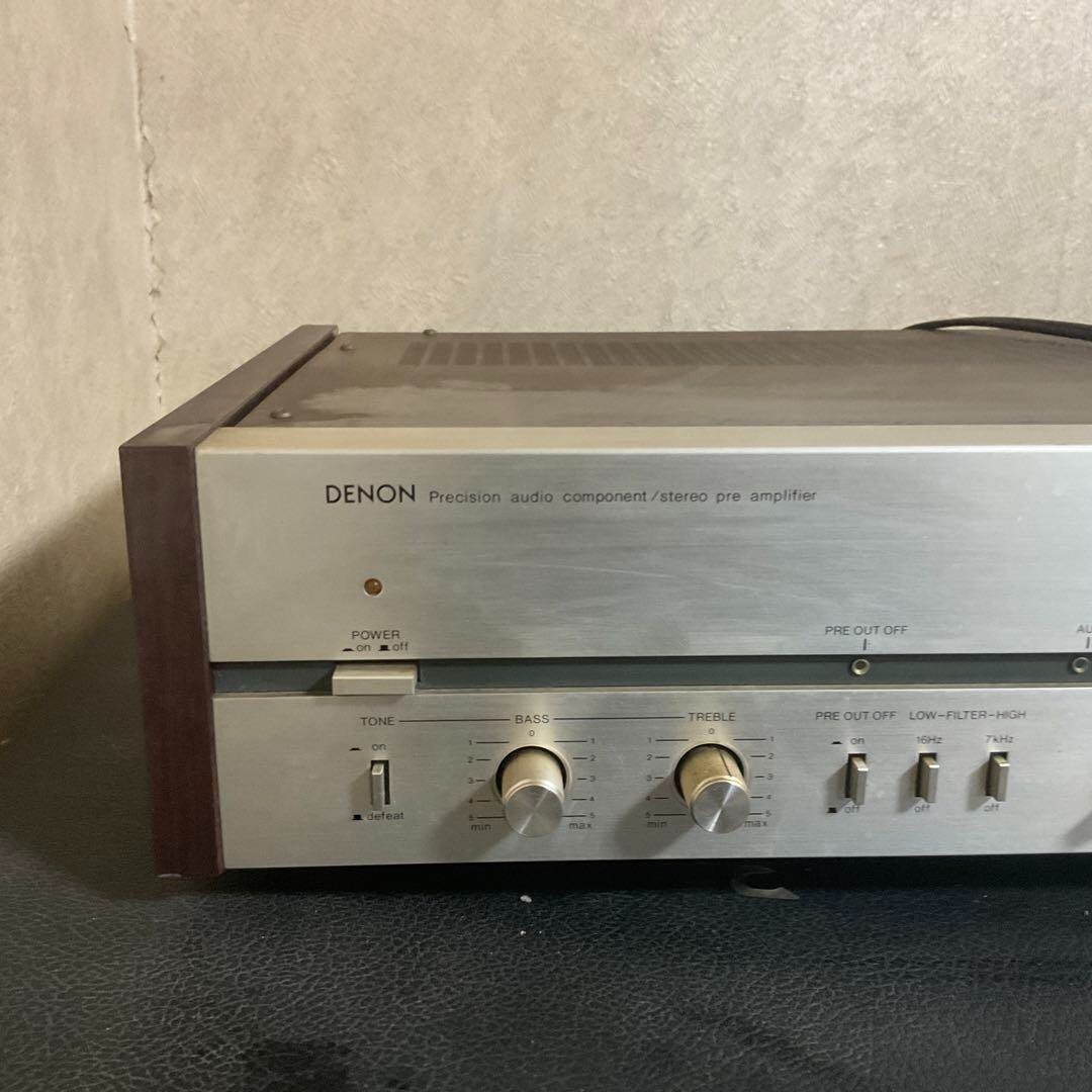 Denon PRA-1000 Premium stereo Control Amplifier Confirm energization ...