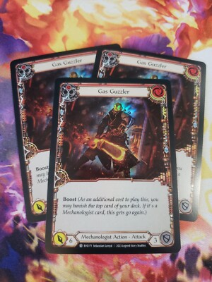 3x Gas Guzzler Red Foil Playset Bright Lights Flesh and Blood FAB | eBay