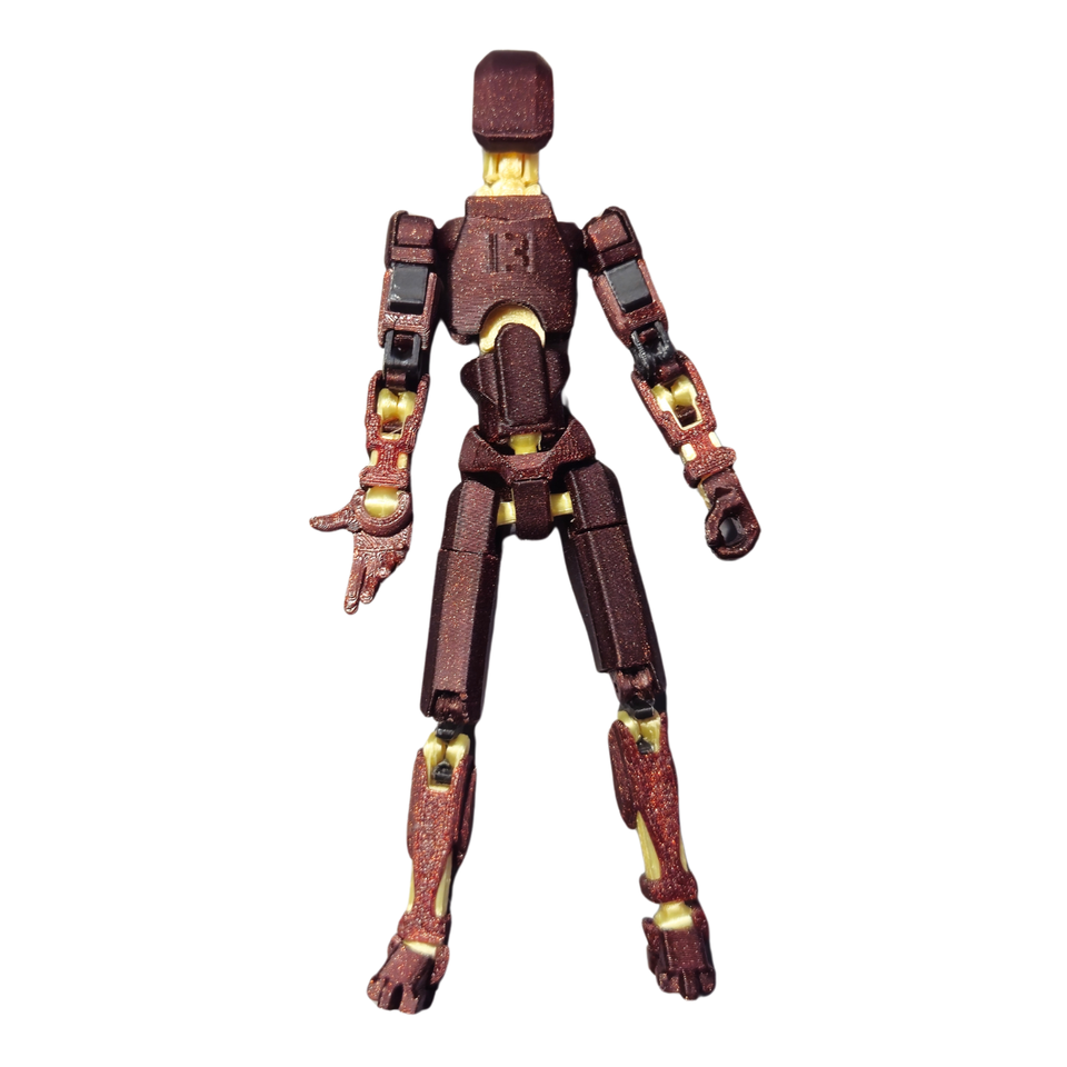 T13 Action Figure,Titan 13 Action Figure Toy Robot,3D Printed Jointed ...