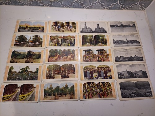 20 Antique Stereo View Cards of Architecture. | eBay