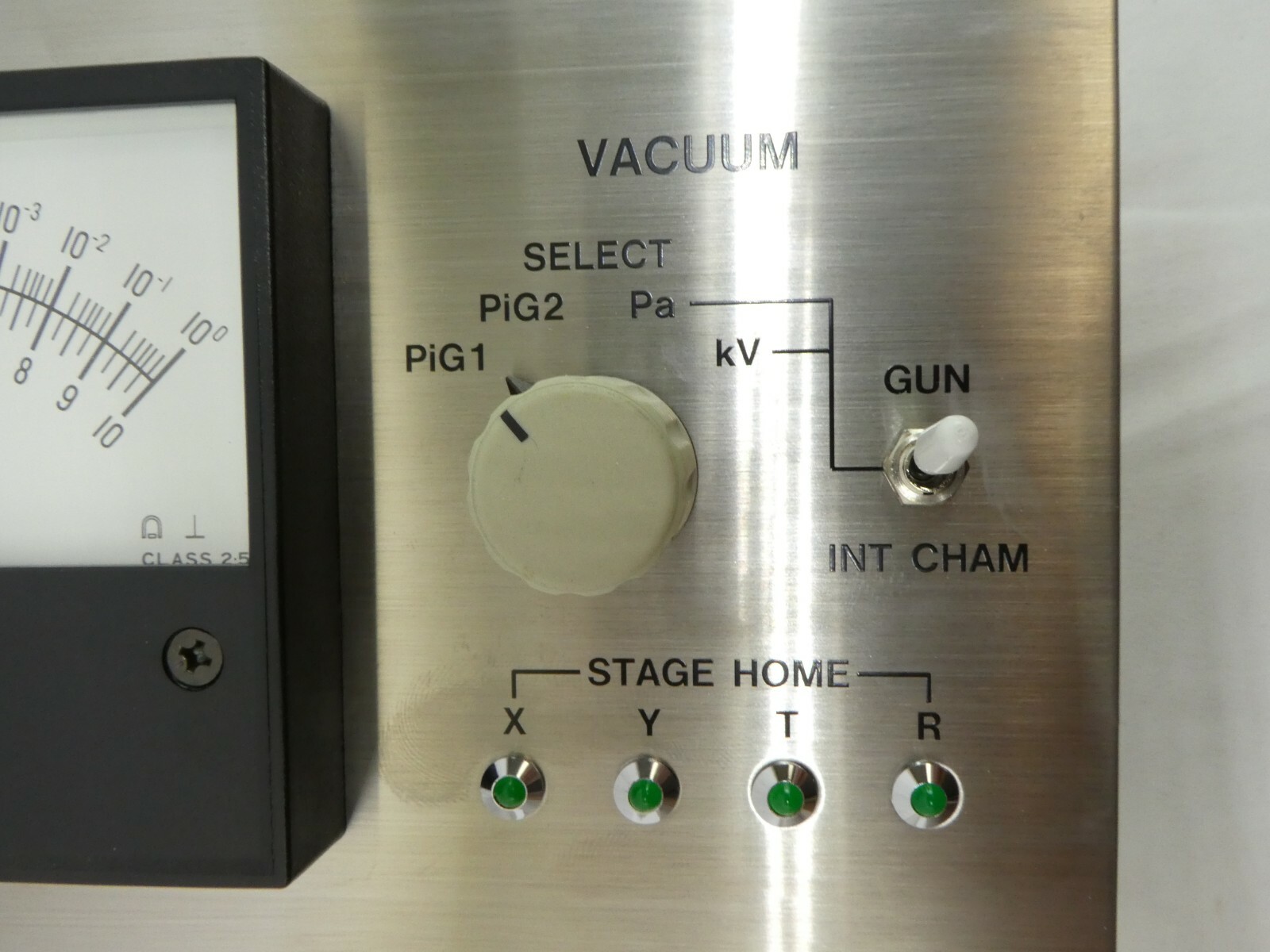 JEOL Stage Vacuum Control Panel BP102002-00 BCD-PIN/SW PB JWS-7555S SEM ...