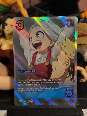 UniVersus My Hero Academia CCG Eri Smiles UR 115/153 Jet Burn Ultra ...