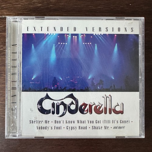 CINDERELLA - EXTENDED VERSIONS (CD) 2006 RARE!! LIVE AT MOHEGAN SUN / A ...
