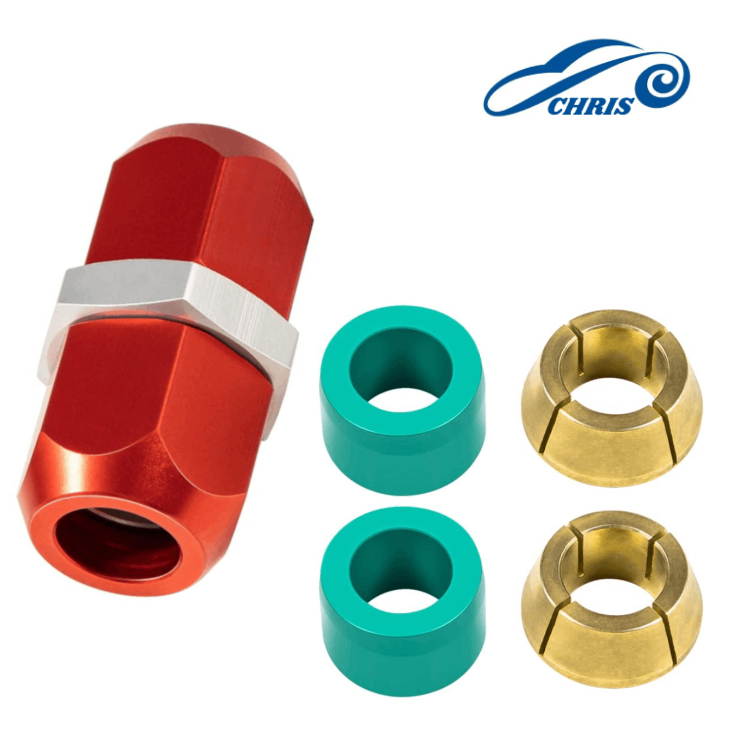 800-641 A/C Line Splice Connector Splicer Coupler For 3/8'' Aluminum ...