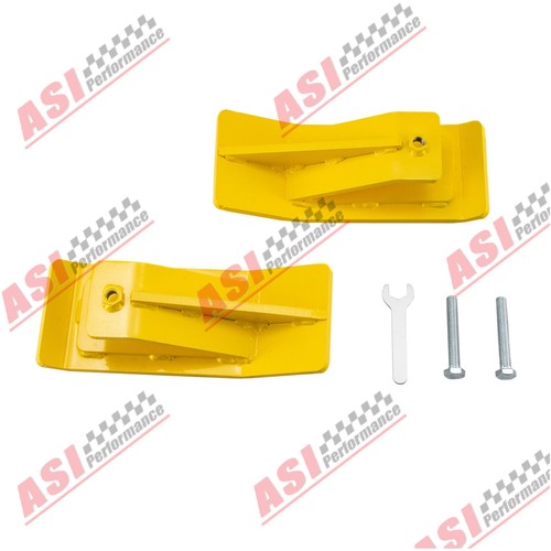 2PCS Tractor Bucket Protector Ski Edge Tamer Protector Snow/Removal ...