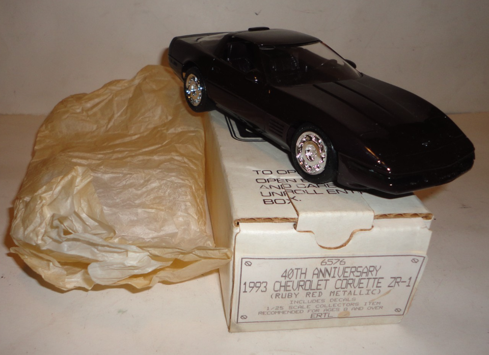 TWO (2) VINTAGE 1991 & 1993 CHEVROLET CORVETTE PROMO CARS | eBay