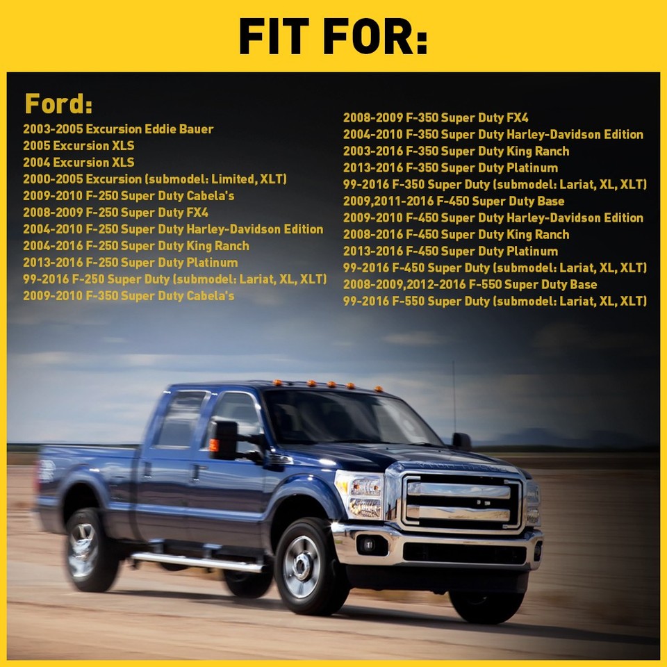 For Ford F-250 Super Duty Outer Door Handle 1999-2016 Passenger Right ...