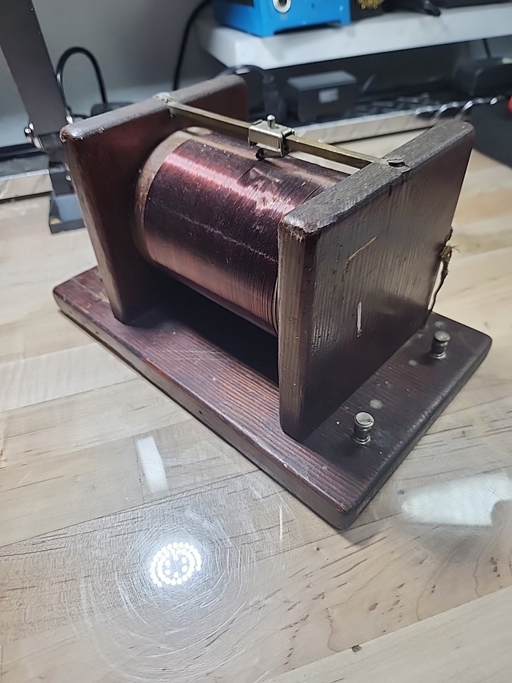 Vintage Loose Coupler Crystal Radio Tuning Coil | eBay