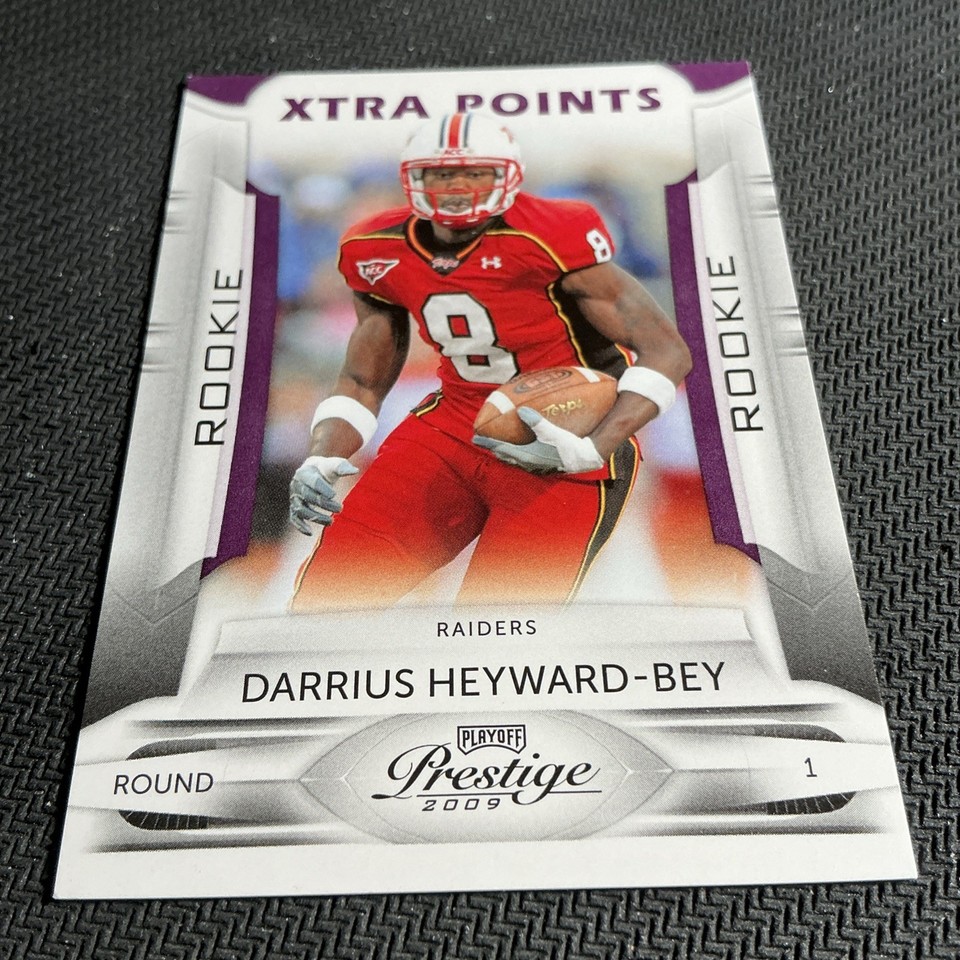 Darrius Heyward-Bey 2009 Panini Prestige Xtra Points Maroon SP 37/50 RC ...