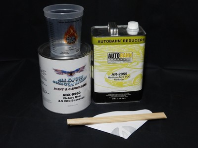 AB - 9260 All Kandy's GM code WA9260 Victory Red 3.5 VOC Basecoat ...