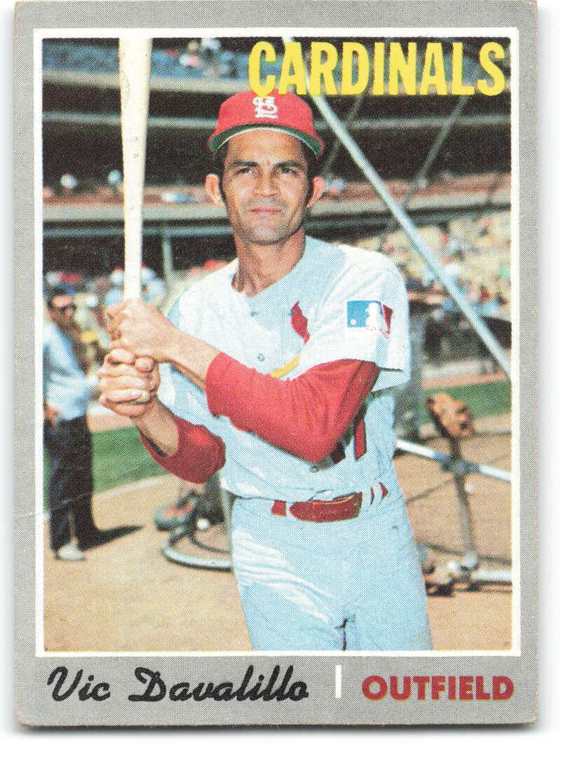 1970 Topps #256 Vic Davalillo EX Excellent Cardinals ID:278916 | eBay