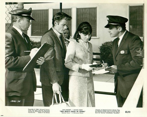 Janet Margolin Michael Parks 1965 Bus Riley's Back In Town Movie Still ...