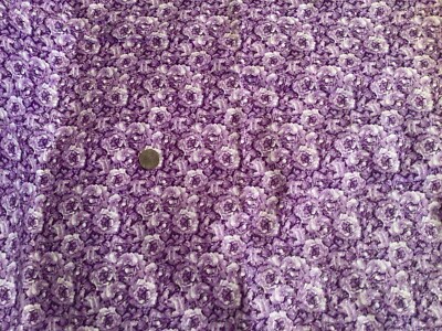 JoAnn’s Keepsake Calico cotton quilt Fabric 4 Yds Lavender Purple White ...