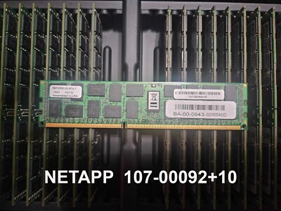 107-00092+10 NETAPP X3204-R6 DIMM 4GB FOR FAS6210 FAS6240 | eBay