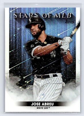 JOSE ABREU 2022 Topps Stars of the MLB Insert Card #SLMB-39 Chicago ...
