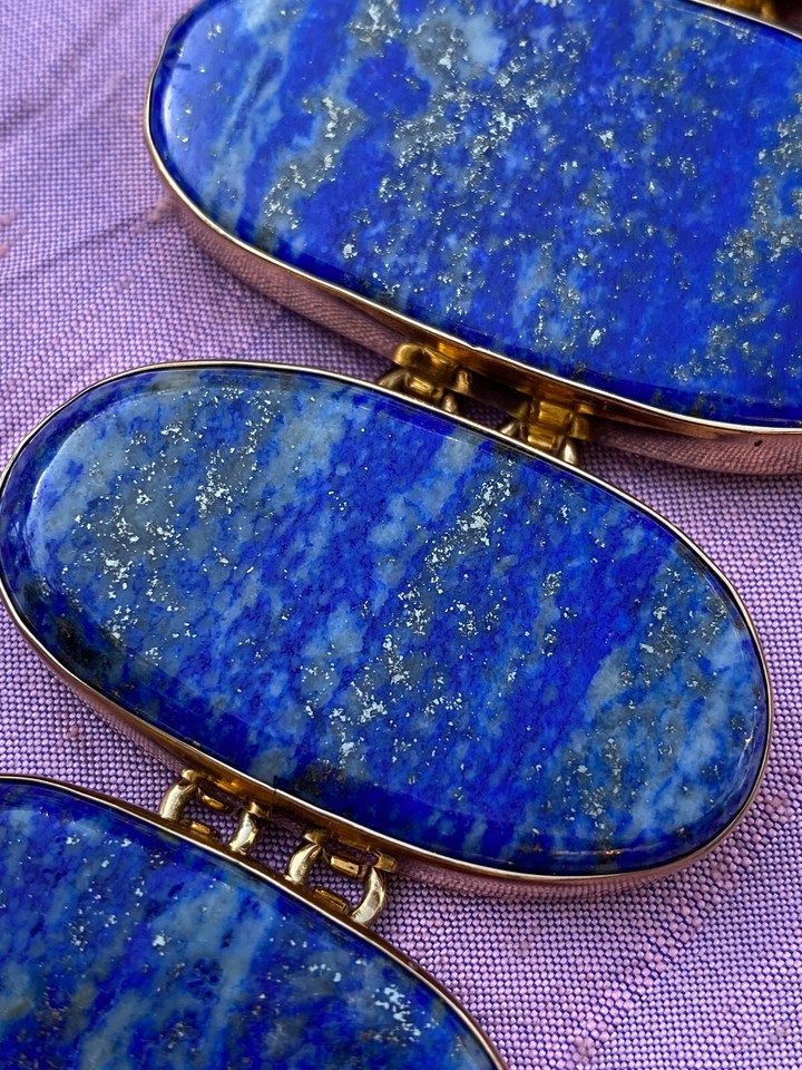 Charles Albert Lapis Lazuli & Alchemia Gold Handcrafted Artisan ...