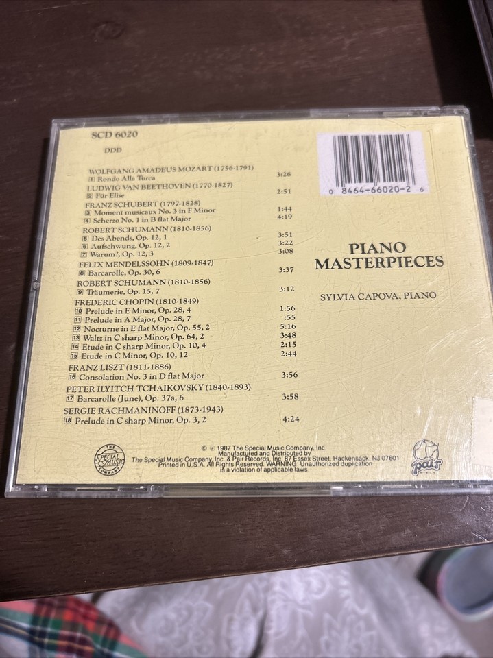 Piano Masterpieces (CD, SCD) | eBay