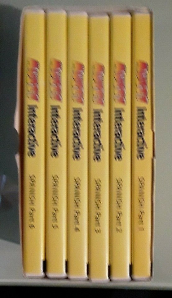 bbc muzzy interactive SPANISH language games and exercises on CD ROM pc ...