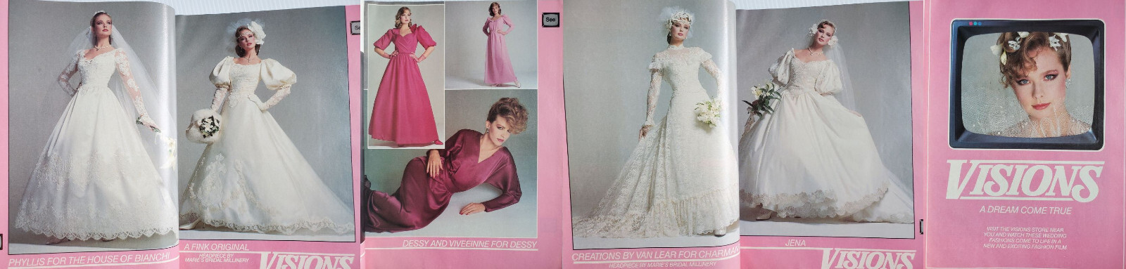 1983 MODERN BRIDE magazine CAROL ALT Renee Simonsen Kristin Holby Rene ...