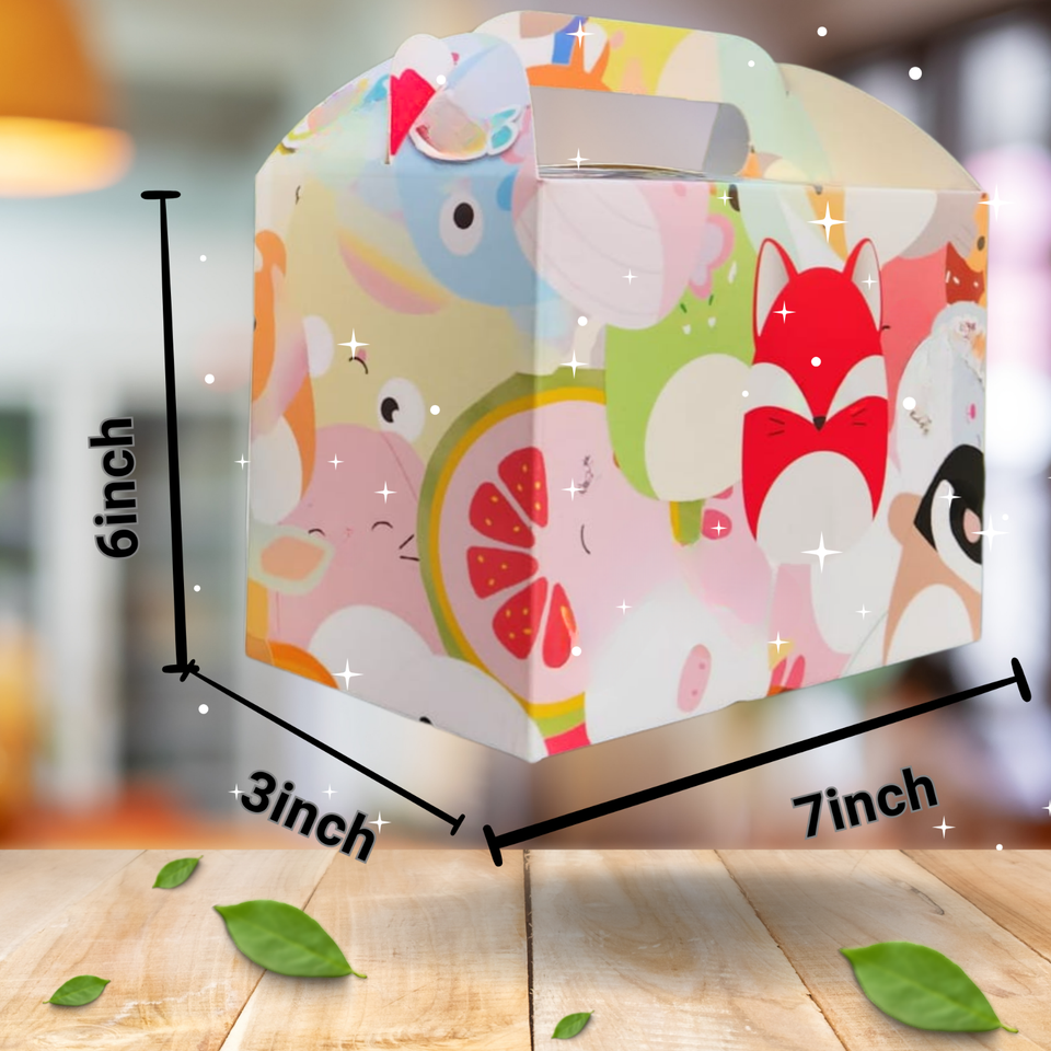 SQUISHMALLOWS gift box birthday party supplies favor centerpiece ...